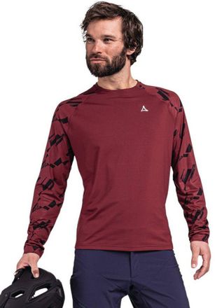Sch&ouml;ffel Langarmshirt Longsleeve Lakata Trail M (4-Wege-Stretch, schnelltrocknend) rot