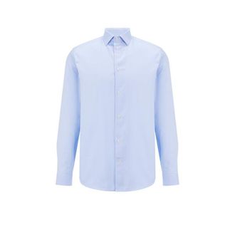 Au Printemps Paris Baumwollhemd - Blau