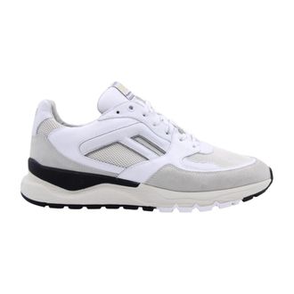 Floris Van Bommel Homme, Chaussures, Blanc, Taille: 41 EU Sporty Baskets DE Treener 01.03