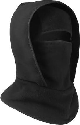 Generic Chapeau &agrave; capuche pour femme - &Eacute;quipement coupe-vent pour temps froid - Masque facial pour temps froid, pour le ski, le cyclisme, le sport, l&eacute;quitatio