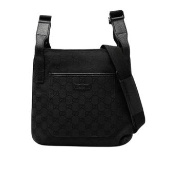 Gucci Pre-owned Canvas Crossbody Bag - - Pre-owned - Damen - Schwarzk - ONE SIZE