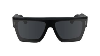 Calvin Klein Unisex CK24502S Sunglasses, 059 Slate Grey, 55