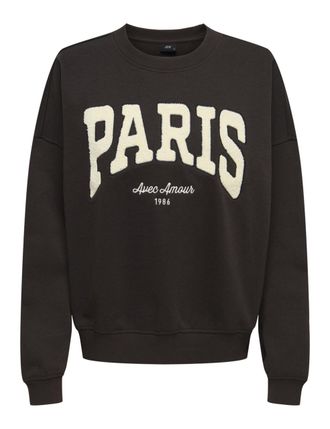 Jacqueline de Yong Jdymesa L/S O-Neck Emb Sweat JRS Noos