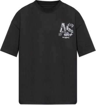 AllSaints Homme, Tops, Noir, Taille: XS Mixtape T-shirt