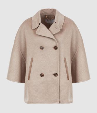 Max Mara Manteau Ospite Beige, Max Acces