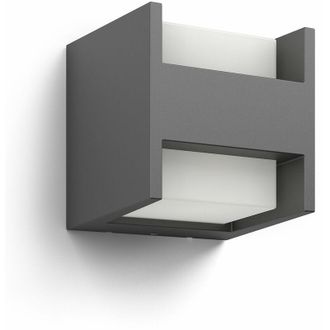 Philips Arbour Applique murale extérieure led 2x4.5W, 2700K, 13x13x13, Anthracite - Philips