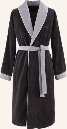 HUGO BOSS Bademantel Lord schwarz