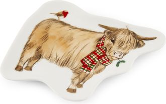 Cooksmart Teebeutelablage aus Keramik in britischem Design | Teebeutelschale f&uuml;r gebrauchte Teebeutel | Teebeutelschale mit modernem Design - Weihnachten auf de