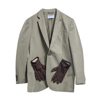 Moschino Guanti Giacca - - Suits - Herren - Gr&uuml;n - M