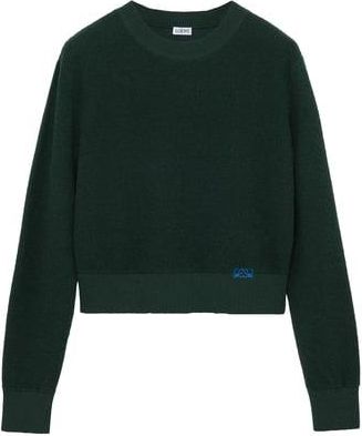 Loewe Pull droit brod&eacute; en laine