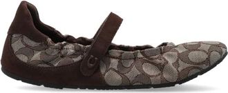 Coach Femme, Chaussures, Brun, Taille: 40 EU Ballerines Monogram