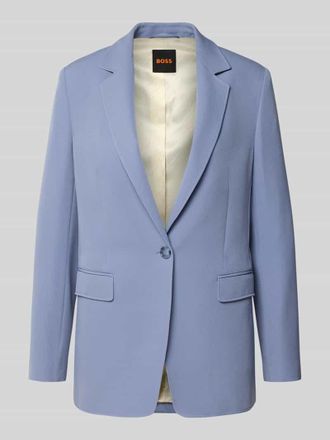 Boss Orange by Hugo Boss Taillierter Longblazer mit Reverskragen Modell JABLA3