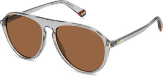 Polaroid Homme, Accessoires, Gris, Taille: 57 MM PLD 6225/S Lunettes de soleil