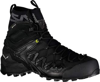 Salewa MS Wildfire Edge Mid GTX, Botas de Senderismo Hombre, Black/Black, 46.5 EU