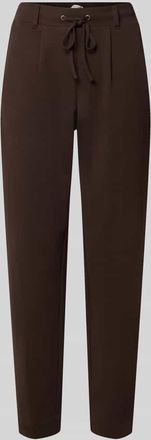 Tom Tailor Loose Fit Bundfaltenhose aus Viskose-Mix