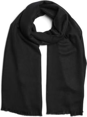 Pieces Pcjorna &Eacute;charpe longue Noos Bc, Noir, taille unique