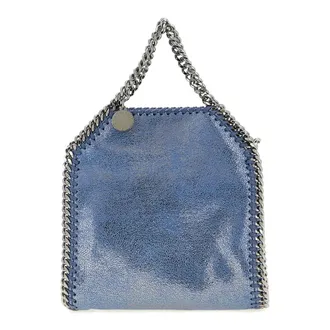Stella McCartney Femme, Sacs, Bleu, Taille: ONE Size Tiny Falabella Handbag