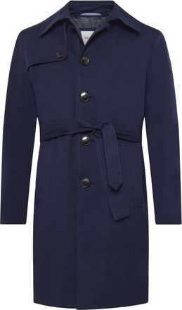 Tom Rusborg Leichter Trenchcoat aus einem Baumwollmischgewebe in