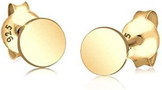 Elli Boucles dOreilles Femme Motif Cercle Tendance en Argent Sterling 925