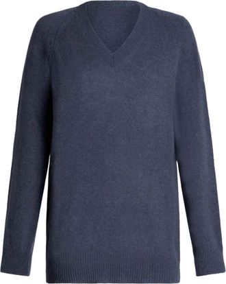 Etro Femme, Pulls, Bleu, Taille: 36 FR Pull en cachemire &agrave; col en V
