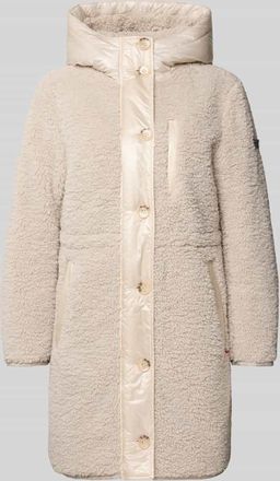 Frieda & Freddies Teddy-Mantel mit Kapuze und Eingrifftaschen Modell HAZEL