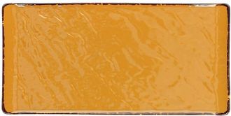 Tognana Servierteller/Servierplatte VULCANIA, Veggie gelb, 30 x 15 cm, aus Porzellan