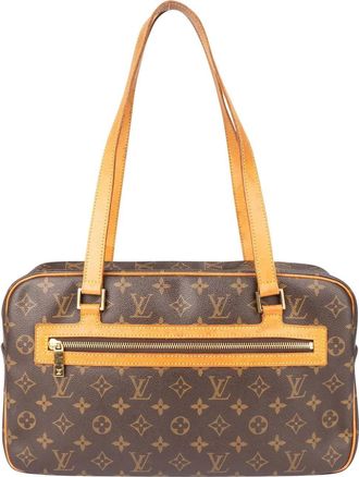 Louis Vuitton Crossbody Bags - Louis Vuitton Canvas Monogram Cite GM Shoulder Bag - Gr. unisize - in Braun - f&uuml;r Damen