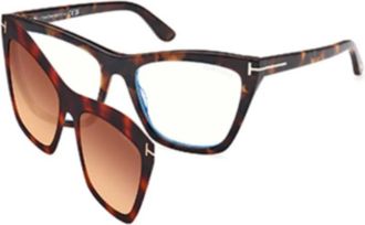 Tom Ford Klassischer optischer Rahmen - - Accessories - unisex - Braun - 54 MM