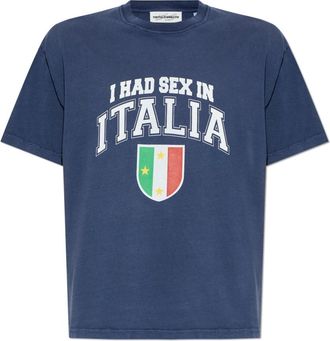 Carne Bollente Homme, Tops, Bleu, Taille: M Ciao Bella T-Shirt