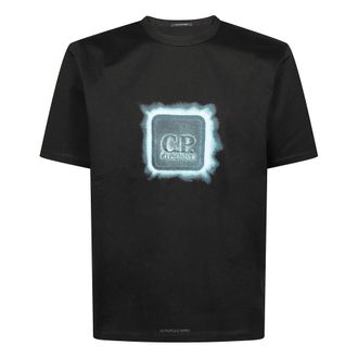 C.P. Company C.p. Company T-Shirts und Poloshirts Schwarz - - Tops - Herren - Schwarzk - S