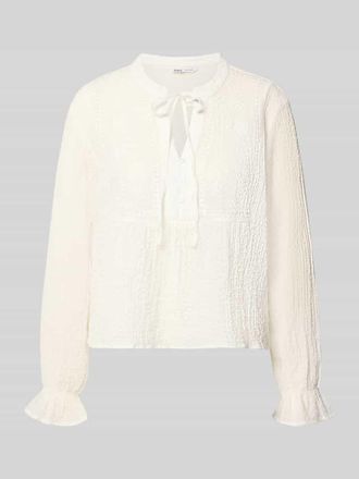 Only Regular Fit Langarmbluse mit Intarsien Modell ViCKY LIFE