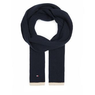 Tommy Hilfiger Schal Tommy Hilfiger Block Flag Scarf AM0AM12061 Dunkelblau