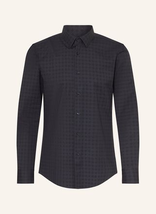 HUGO BOSS Hemd Hank Slim Fit blau