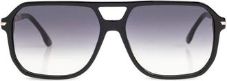 Victoria Beckham Femme, Accessoires, Noir, Taille: ONE Size VB 1002/S Lunettes de soleil