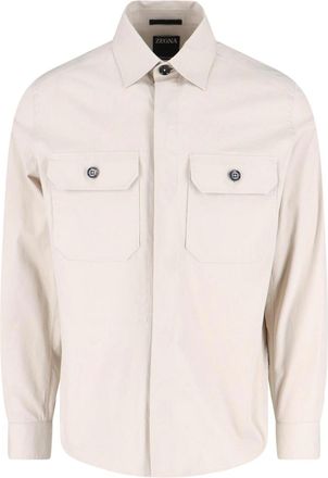 Ermenegildo Zegna Baumwollmischung Hemd