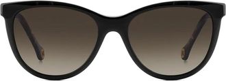 Carolina Herrera Her Sonnenbrille in Schildpattoptik - Braun