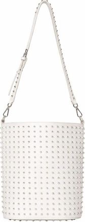 John Richmond Femme, Sacs, Blanc, Taille: ONE Size Sac Seau avec Cha&icirc;ne et D&eacute;tails D&eacute;coratifs