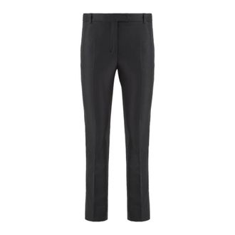 Max Mara Pantalon droit tailleur Fatina - Femme - Pantalons - Noir - Taille: 38 FR
