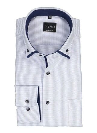 Venti Herren Hemd blau