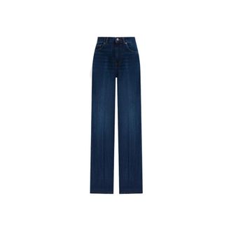 Twinset High Waist Gerades Jeans - - Jeans - Damen - Blau - W28