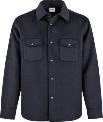 Aspesi Camicia 13 Dub - - Jackets - Herren - Blau - S