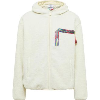 Carlo Colucci Oversize Teddy Jacket - - Jackets - Herren - Wei&szlig; - XL