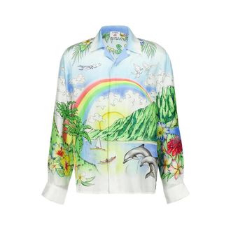Casablanca Aloha Langarmhemd - - Shirts - Herren - Mehrfarbig - L