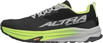 Altra Chaussures de course Mont Blanc Speed Trail pour femme, noir/vert, 41 EU