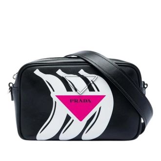 Prada Pre-owned Vintage Crossbody Bag - - Pre-owned - Damen - Schwarzk - ONE SIZE