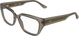 Lacoste L4014 202 Lunettes pour femme Transparent Taupe 55/17/145