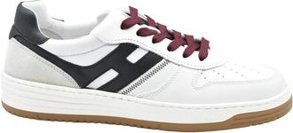 Hogan Low-Top Sneaker - Basketball-Inspired Sneakers With Extralight Sole - Gr. 10 - in Wei&szlig; - f&uuml;r Damen