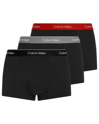Calvin Klein 3er-Pack Boxer-Trunks aus Baumwolle und Stretch in