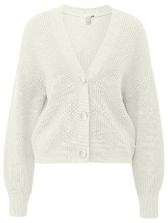 QS by s.Oliver Damen 2170513 Strickwaren, Strickjacke, 02W0, L, L