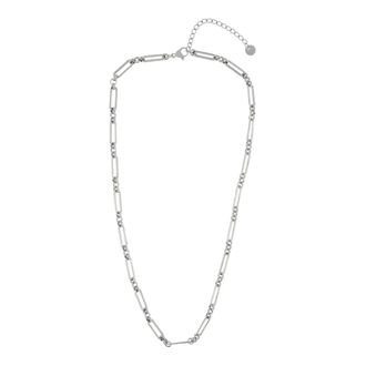 Dansk Copenhagen Femme, Accessoires, Gris, Taille: ONE Size Collier Chaîne Chunky Étanche Couture